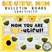 Mother's Day Bee-utiful Bulletin Board Decor (digital Download) - Etsy