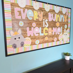 Easter Bulletin Board | April Bulletin Board | Easter Bunny Bulletin ...