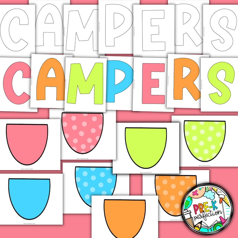 Vintage Camper Summer Bulletin Board: Classroom Decor (digital Download ...