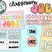 Y2K Checkered Chick CLASSROOM JOBS | Groovy Decor | Classroom Job ...