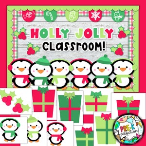 Holly Jolly Christmas Bulletin Board | Holiday Bulletin Board ...