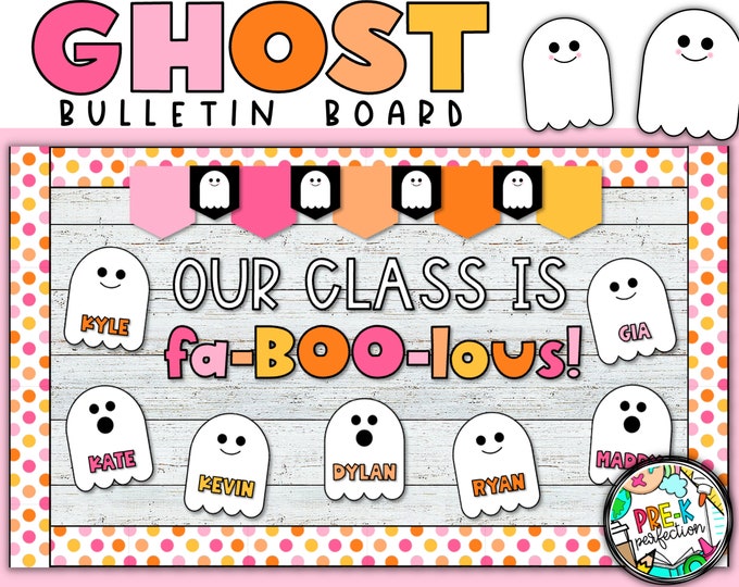 Halloween Bulletin Board Kit | Classroom Decor | Retro - Etsy Canada