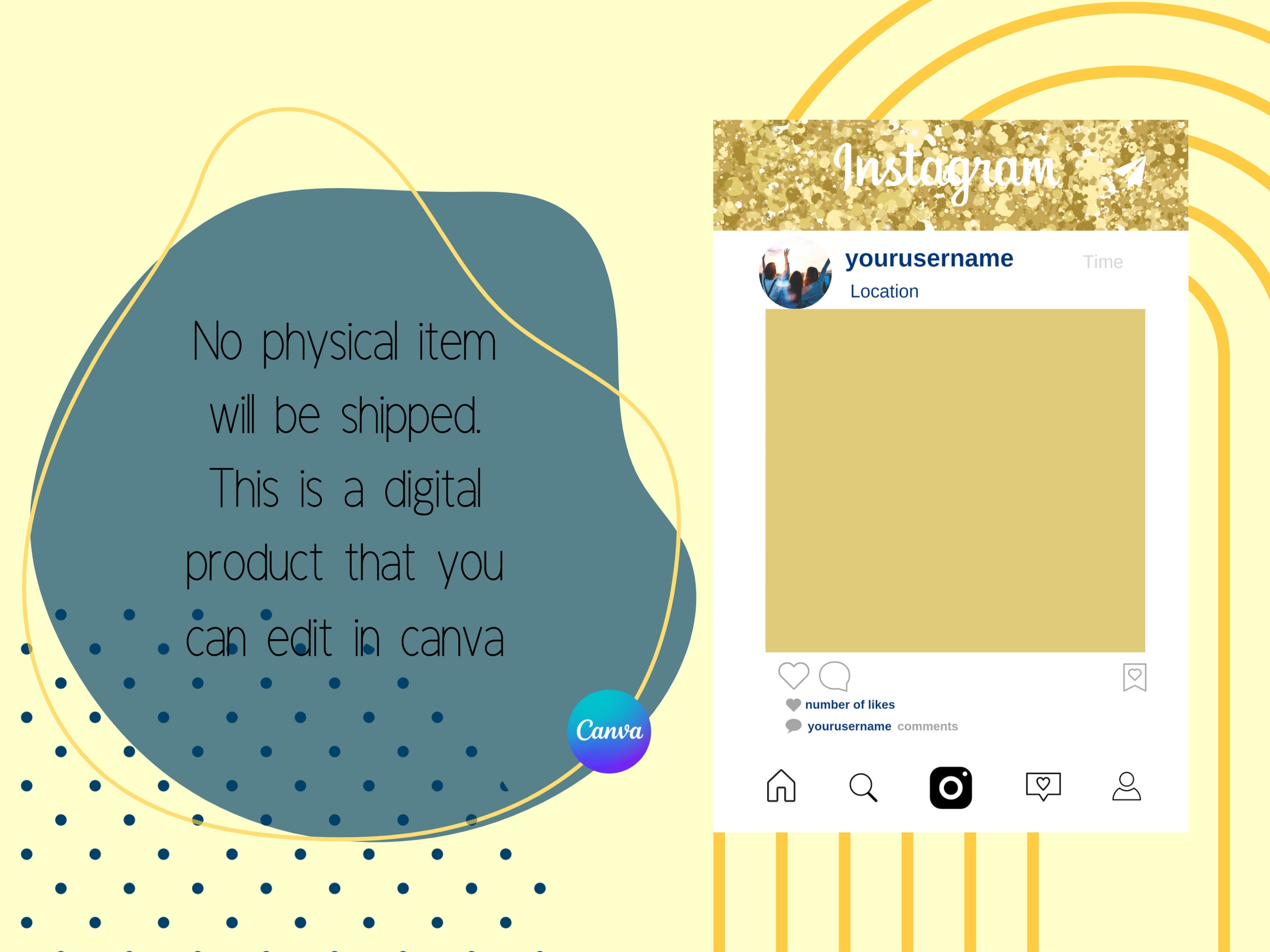Instagram Frame, Instagram Prop, Photo Booth Prop, Wedding Frame, Party ...