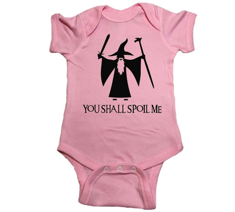 Lord of the Rings Baby Onesie gandalf Bodysuit Baby Clothes - Etsy