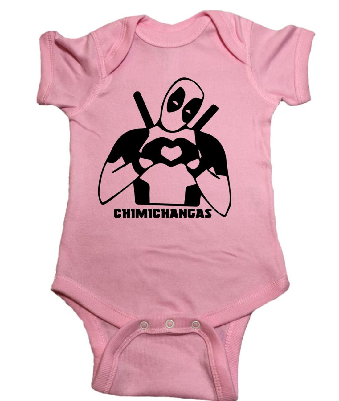 Deadpool Baby Onesie "deadpool" Baby Clothes - Etsy