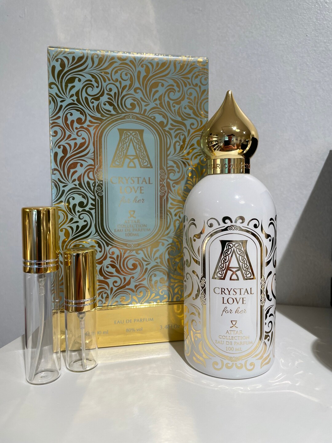 Crystal Love for Her Attar Collection Decant Travel Sample - Etsy