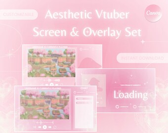 Countryside Vtuber Animated Stream Screens/stream Overlay/transition ...