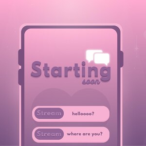Cute Aesthetic Animated Starting Screen - Etsy