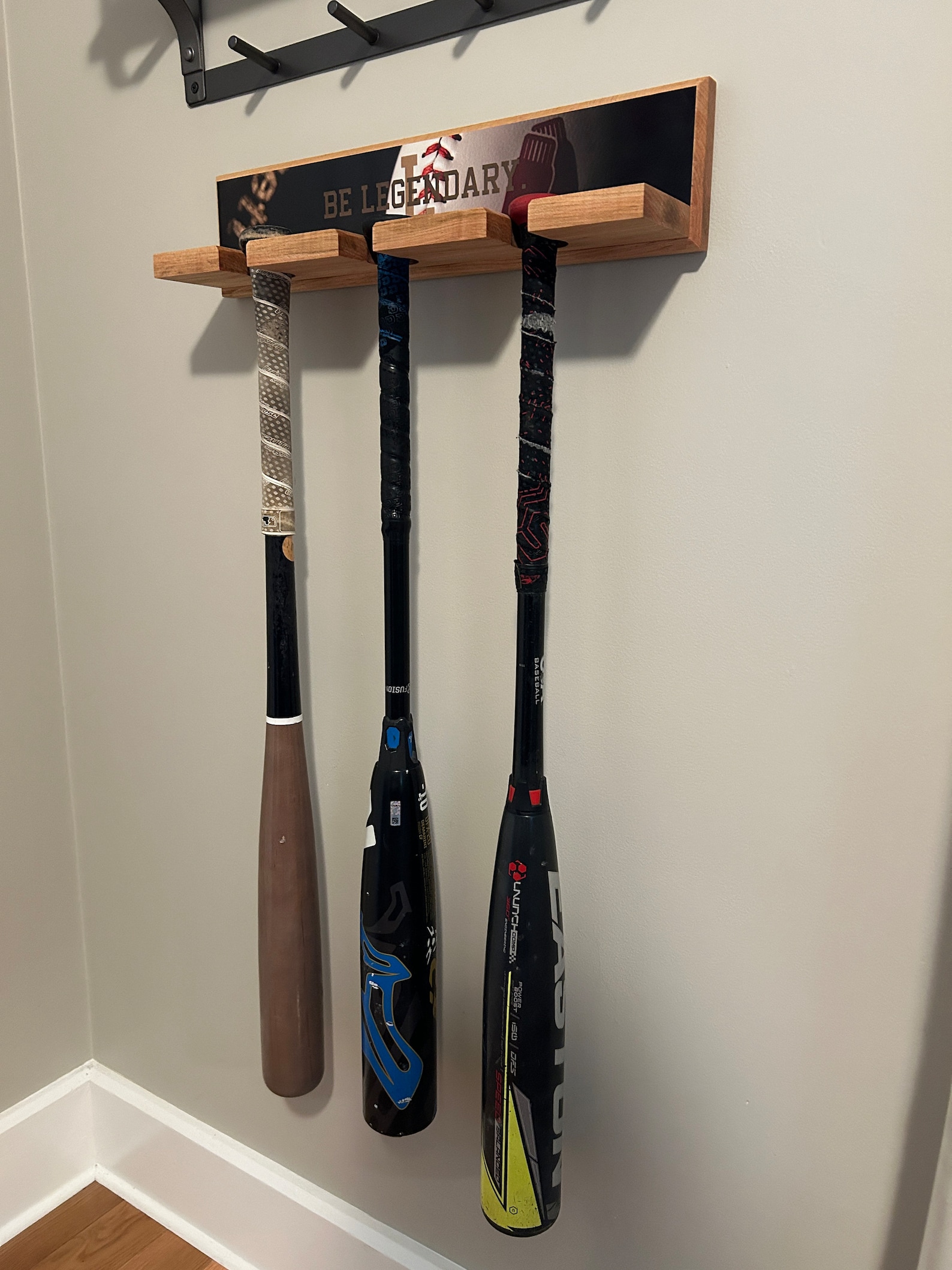 Bat Rack For Wall