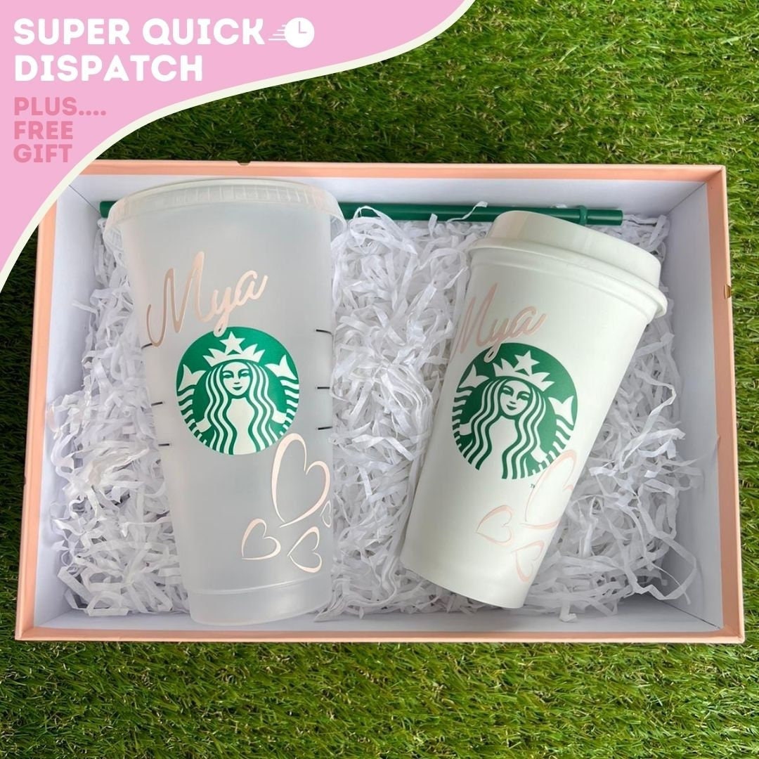 Personalised Starbucks Cup Gift Set | Swift Order Processing | Bonus ...