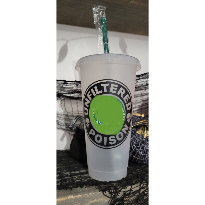 Wednesday Addams Starbucks Cold Cup Perfect Gift for - Etsy