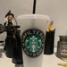 Wednesday Addams Starbucks Cold Cup Perfect Gift for - Etsy