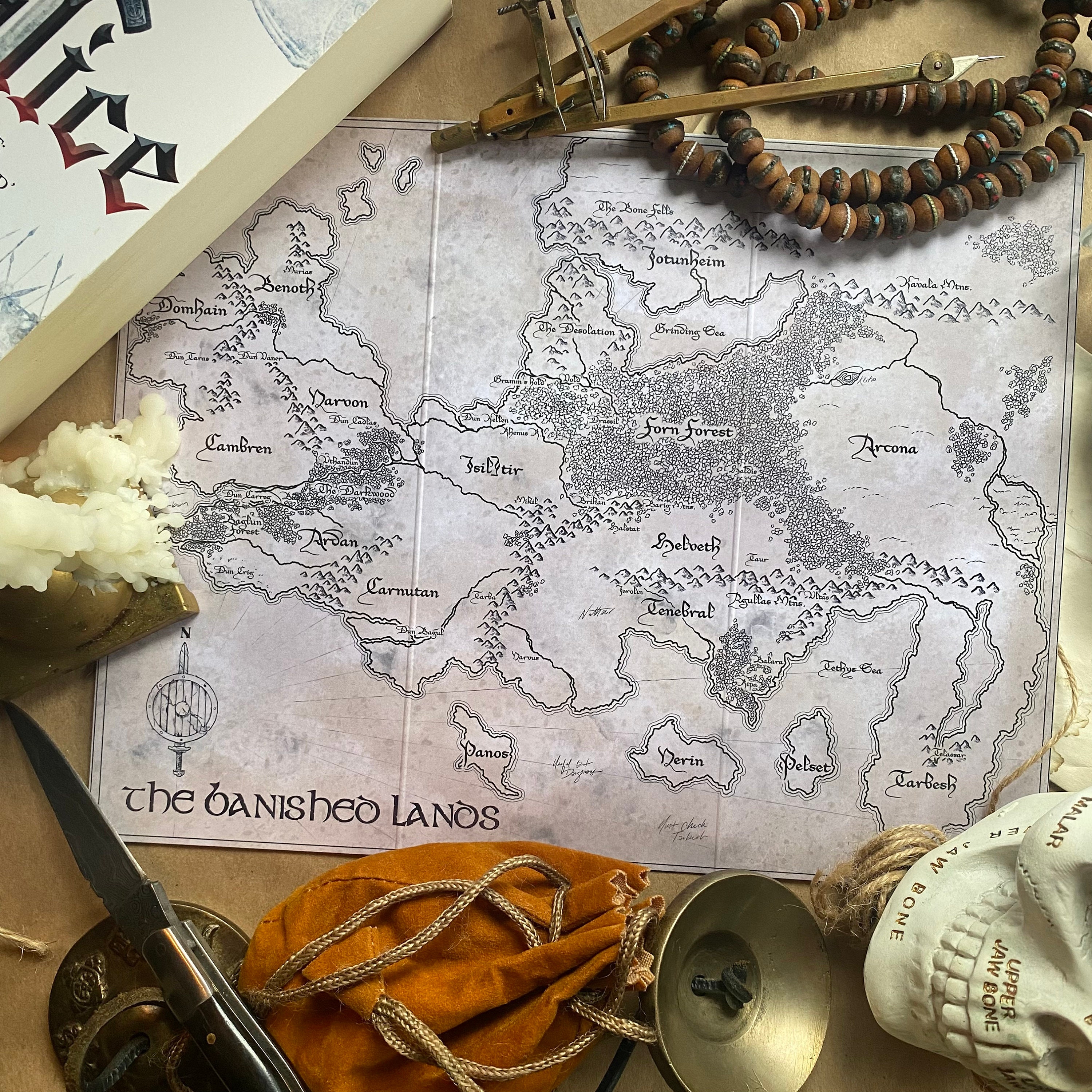 Map Of Undying Lands