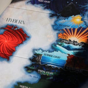 A Map of Prythian - Etsy