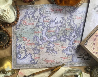 The First Law Map - Etsy