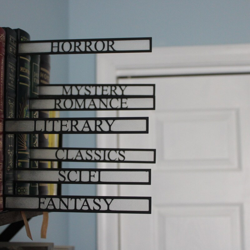 Metal Shelf Label - Etsy