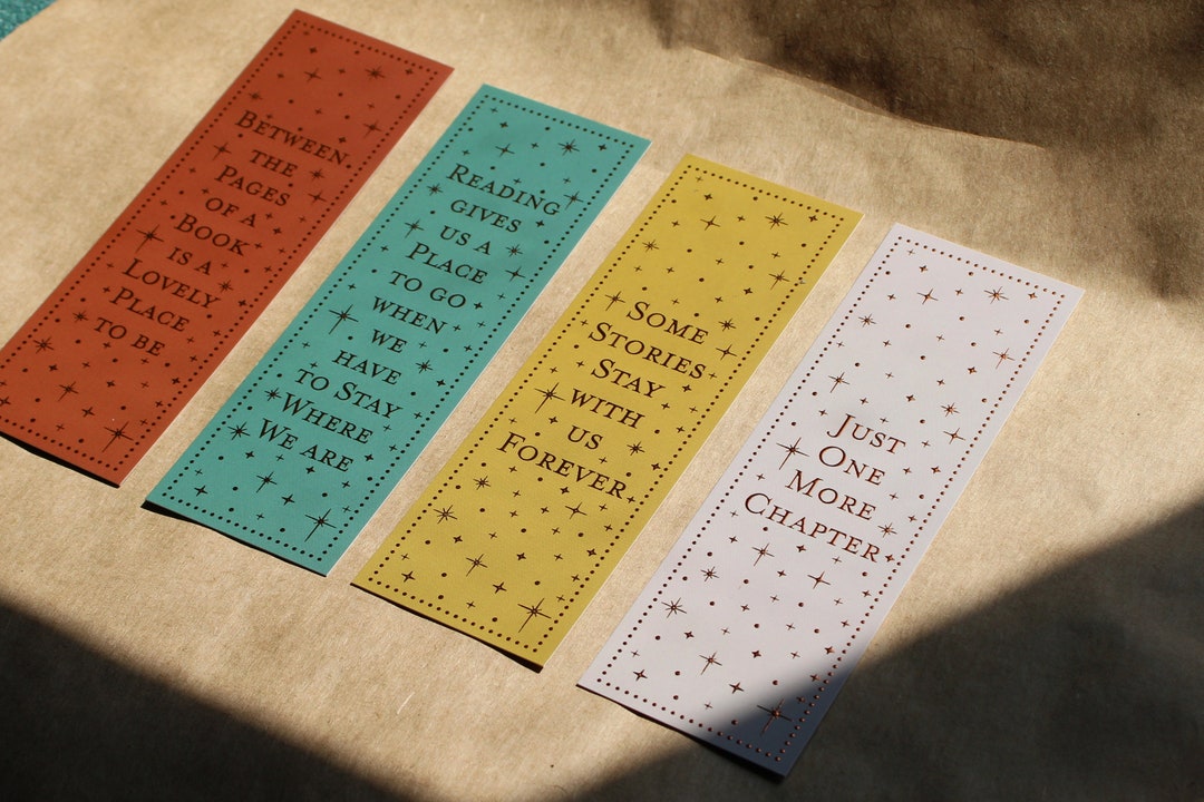 Star Bookmark Set - Etsy