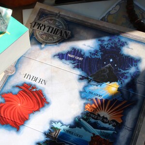 A Map of Prythian - Etsy