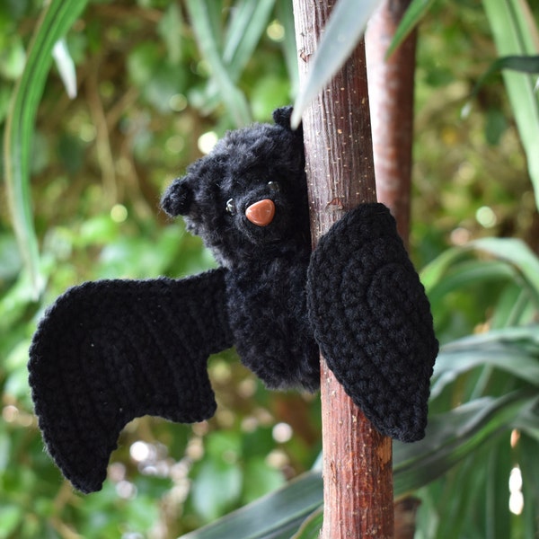 Fluffy Bat Plushie - Etsy