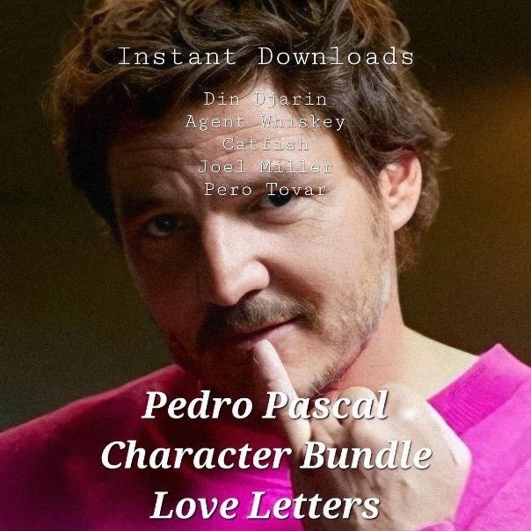Romantic Email Bundle Pedro Pascal Characters download - Etsy