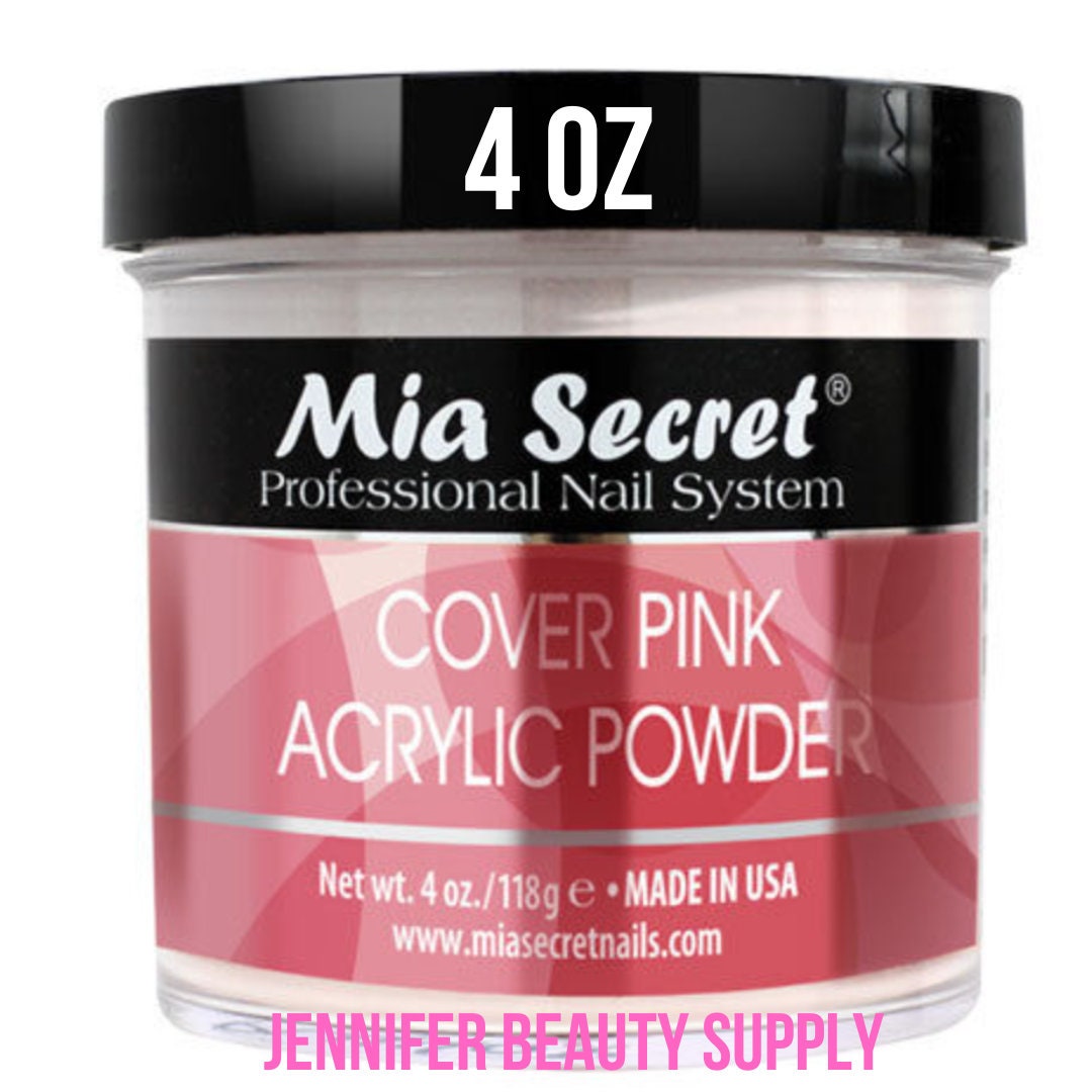 Mia Secret Acrylic Powder Cover Pink 4 Oz - Etsy