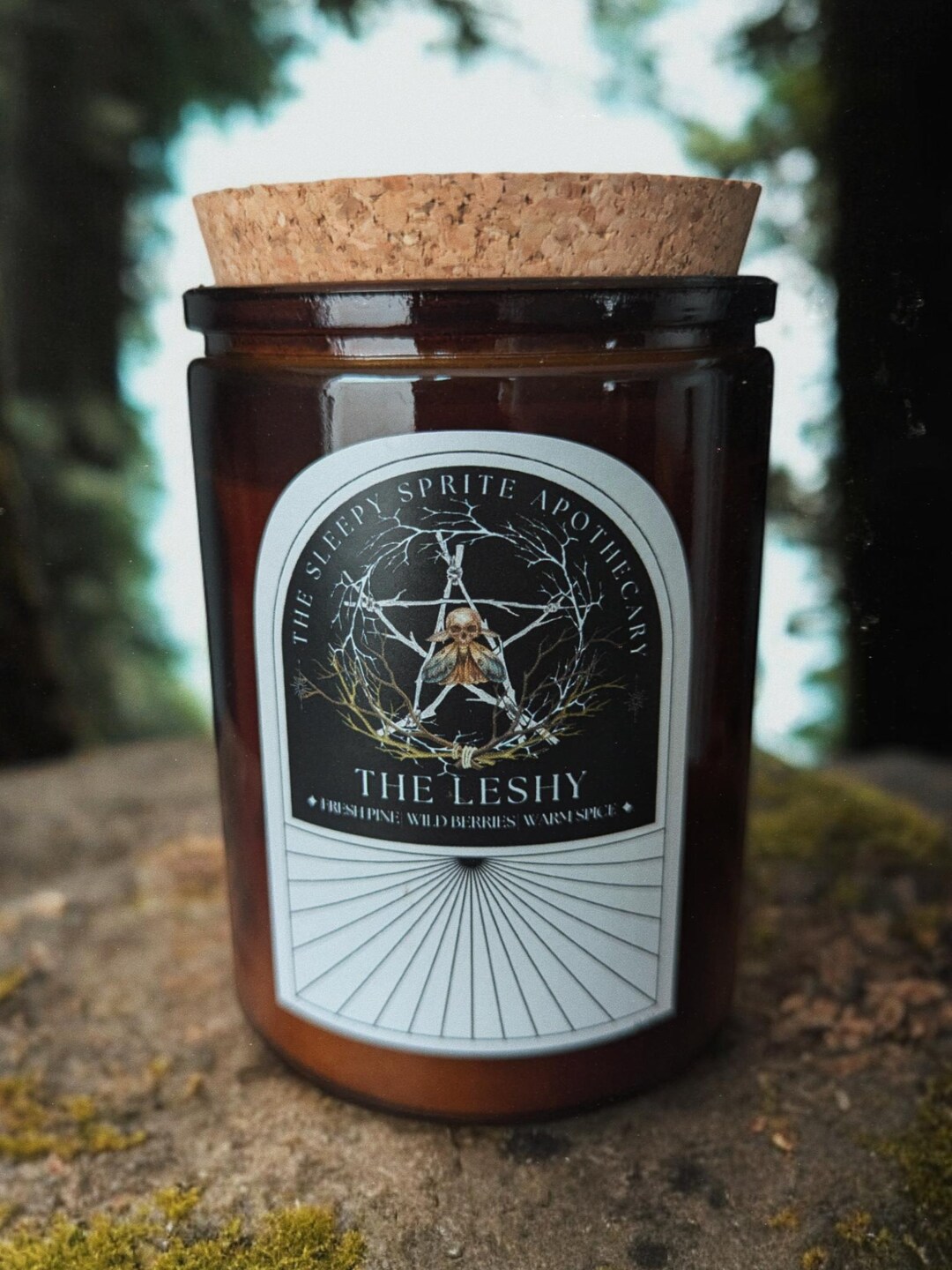 The Leshy | Pure Soy Candle | Pine and Fresh Berries | Lore | the ...