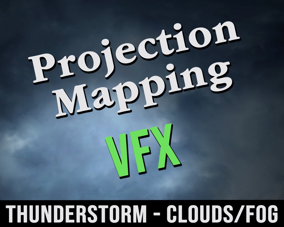 Thunderstorm VFX - Instant Download 4K MP4 File - Etsy