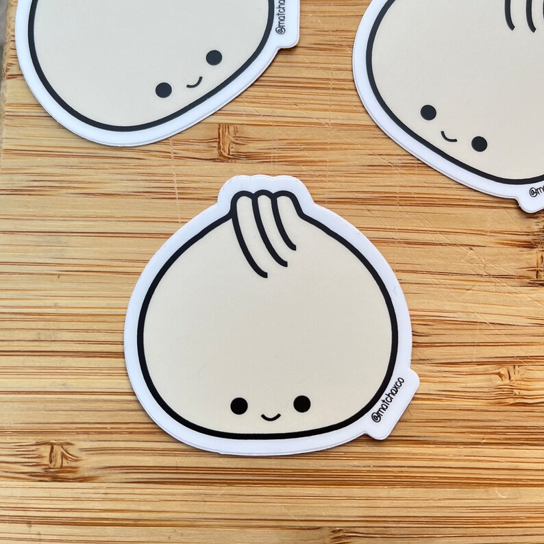 Dumpling Sticker - Etsy