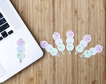 Cute Aesthetic Sticker Bunny Dango Japanese Snack Sticker Kawaii ...