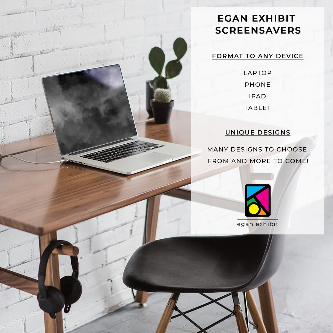 Dark Clouds / SCREENSAVER / DESKTOP / ART / Design / Animation - Etsy