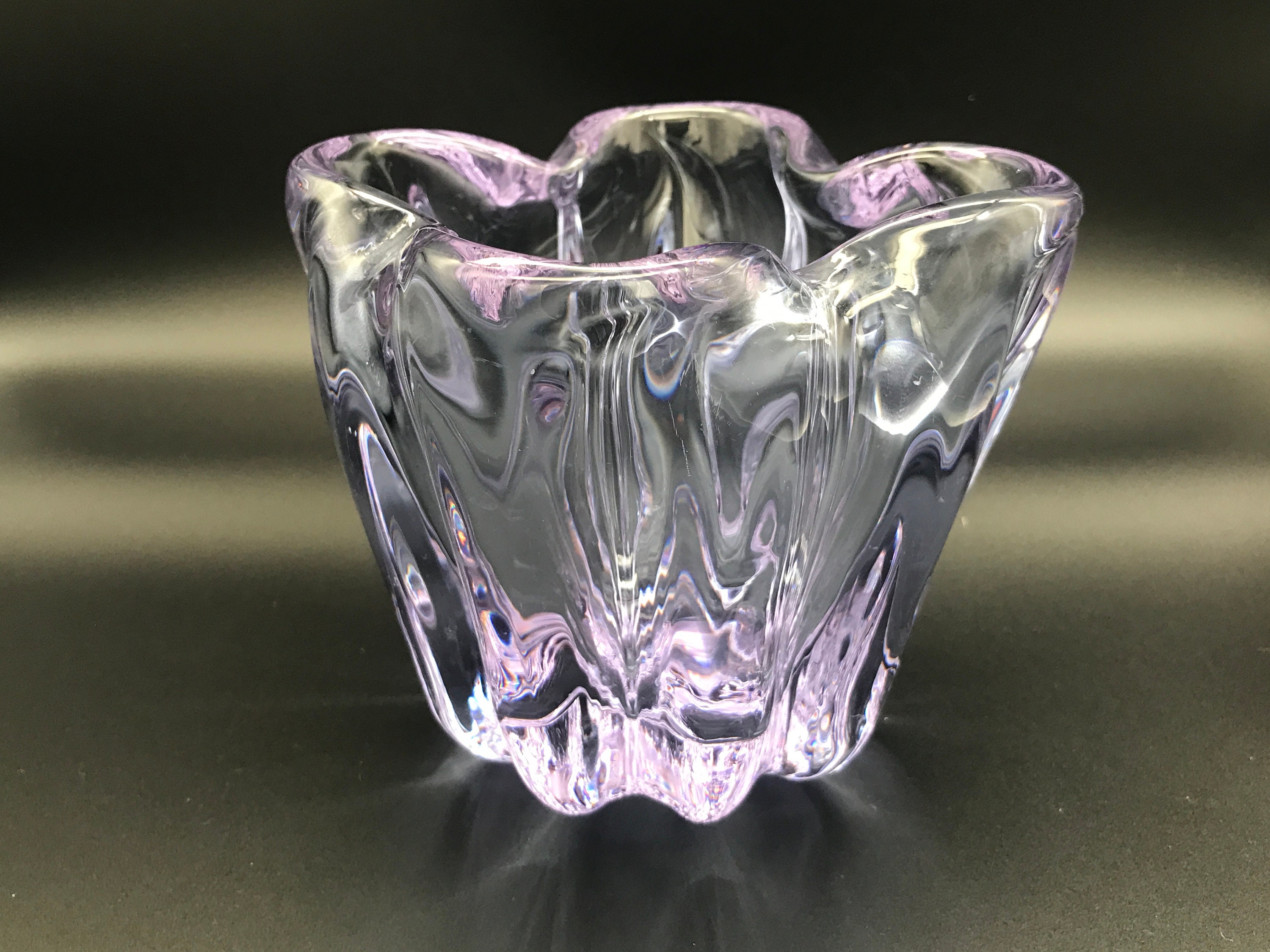 Alexanderite Glass Neodymium Václav Hanuš Design Bohemia Glass Sklo ...