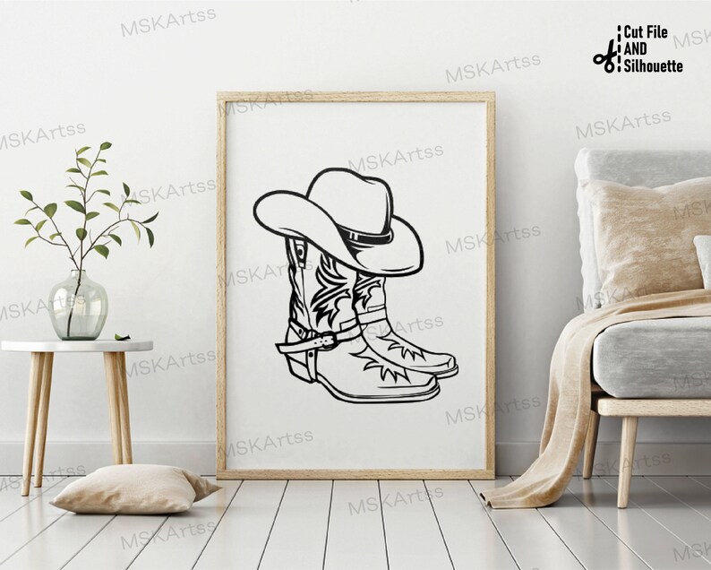 Cowboy Boots Svg, Cowgirl Boots Svg, Western Boots Svg, Wild West Svg ...