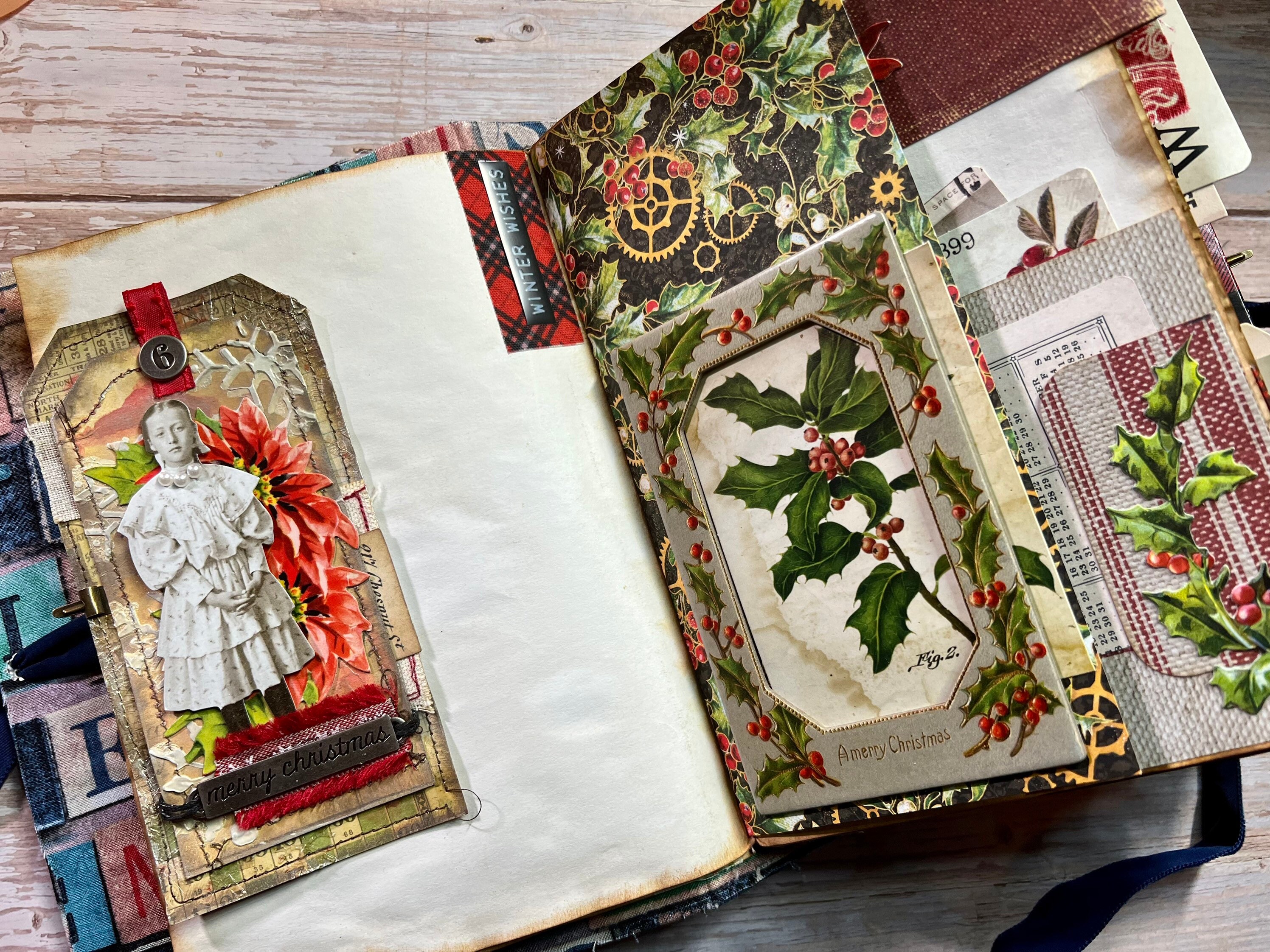 Christmas Handmade Journal - Etsy