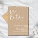 Modern Birthday Party Invitation Template Digital or Printable ...