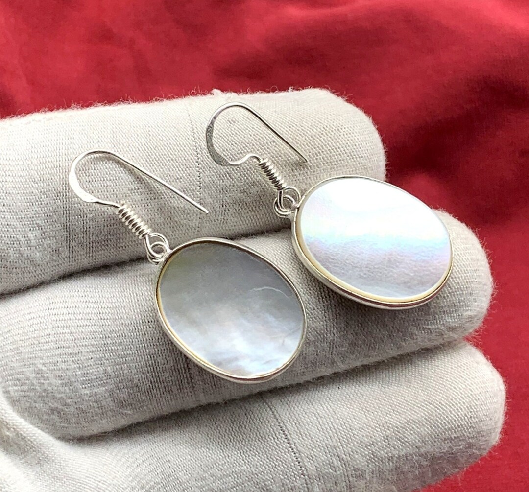 Real Natural White Shine Hue Abalone Seashell Shell Mother of Pearl ...