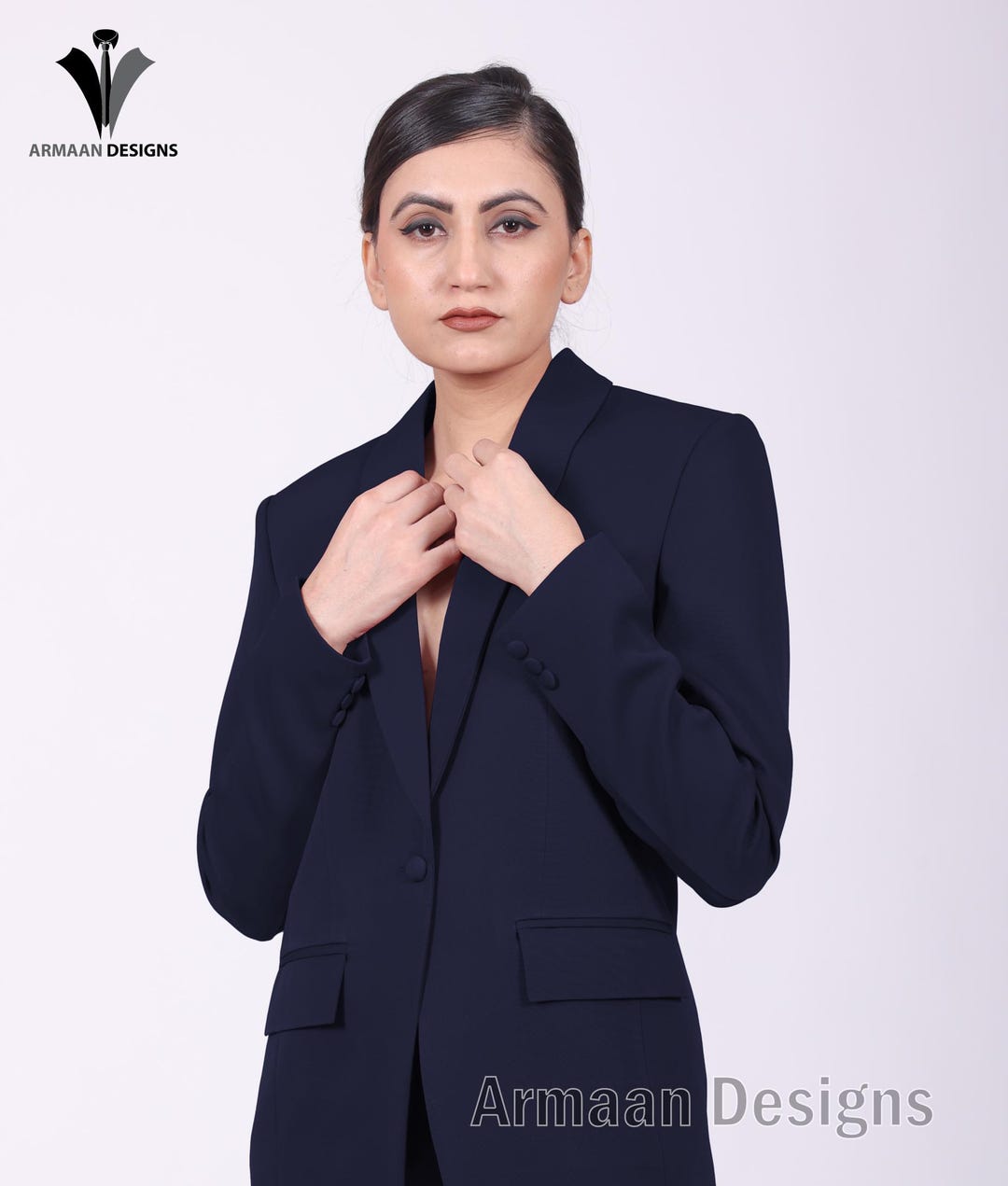 Women Navy Blue Suit Women Navy Blue Suits Navy Blue Formal Pantsuit