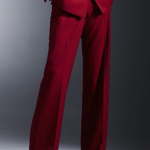 Women in Maroon Color Designer 2pc Suit / Women's Suit Set/womens Suit ...