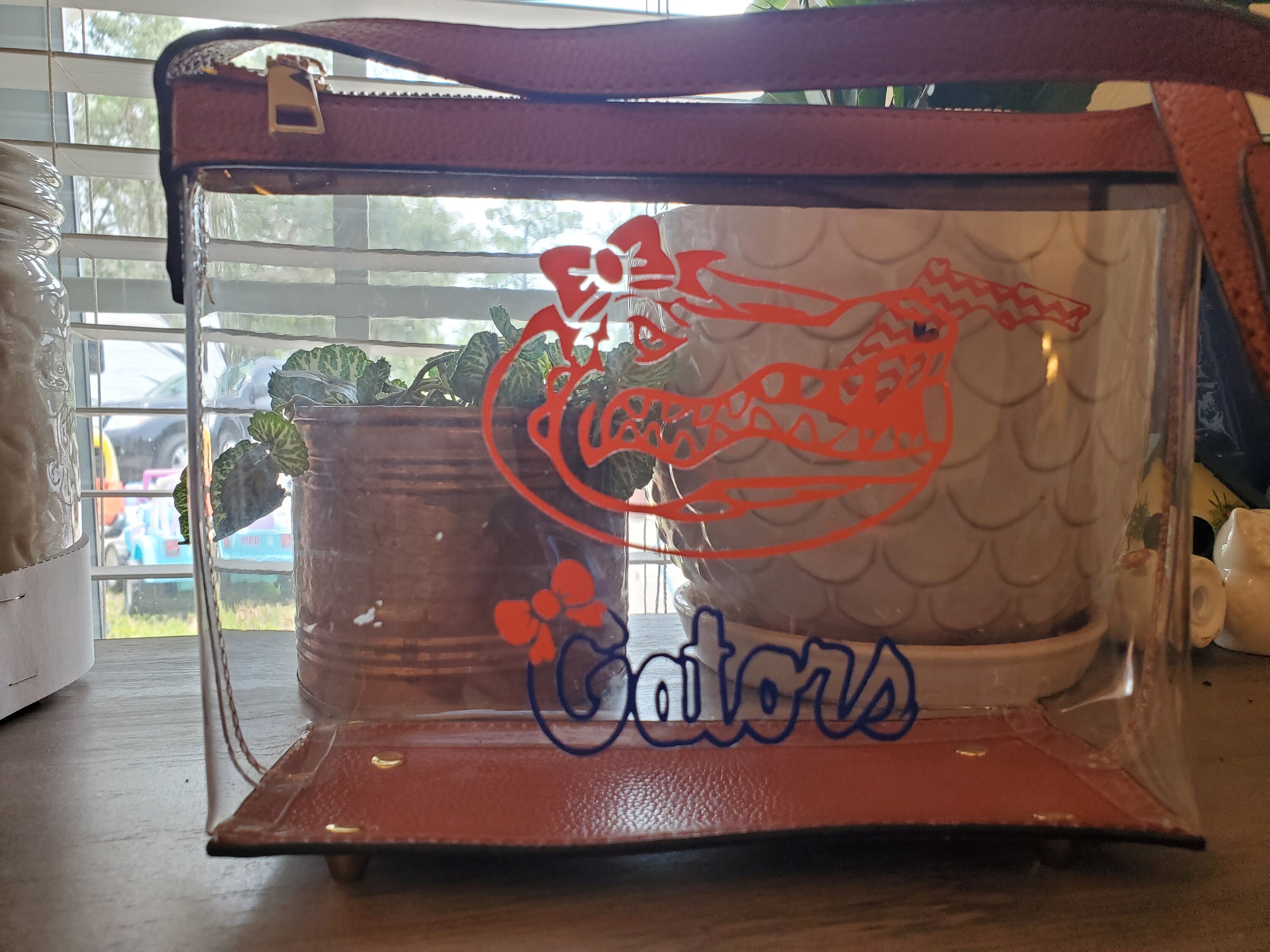 Florida Gators Clear Stadium Bag Purse Convertable Cross - Etsy