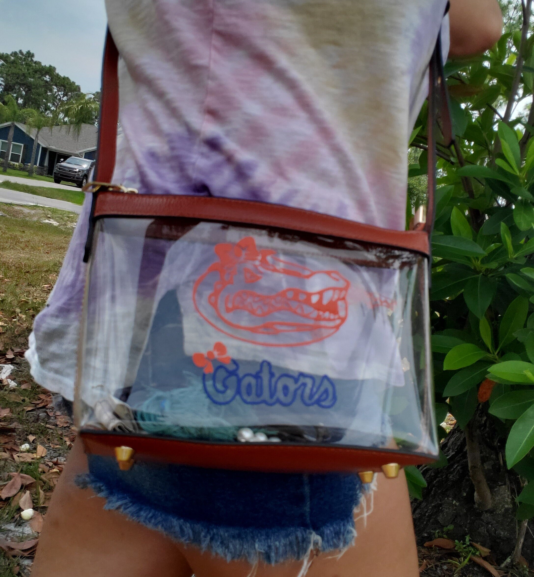 Florida Gators Clear Stadium Bag Purse Convertable Cross - Etsy