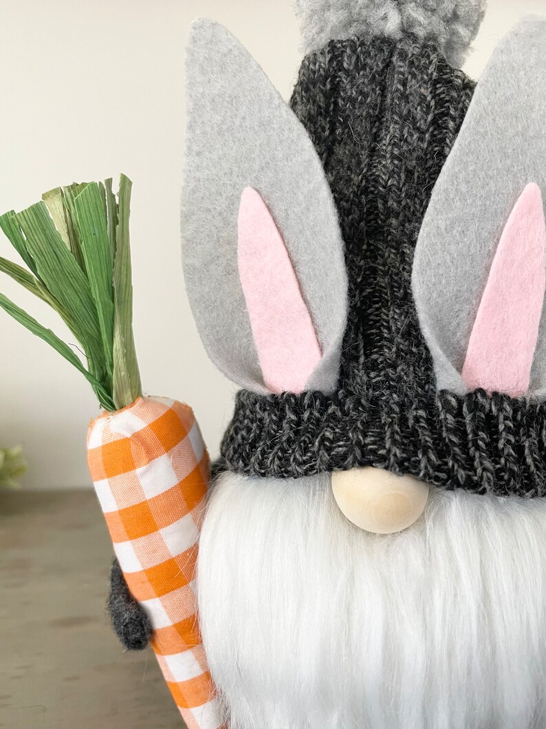 Easter Bunny Gnome. Spring Gnome. Easter Decor. Spring Decor. - Etsy