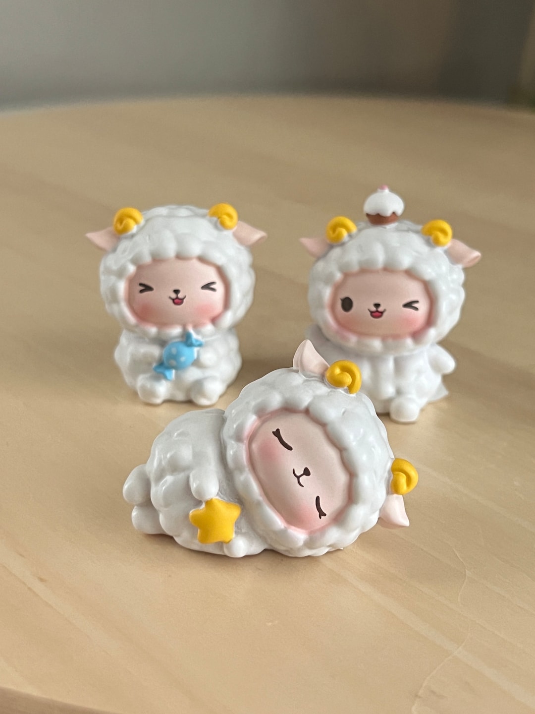 Cute Little Sheep Mini Figurines Plant Pets Fairy Garden Decor - Etsy