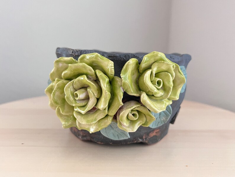 Beautiful Hand Pinched Flowerpot Succulent Ceramic Flower Pots(301#) - Etsy