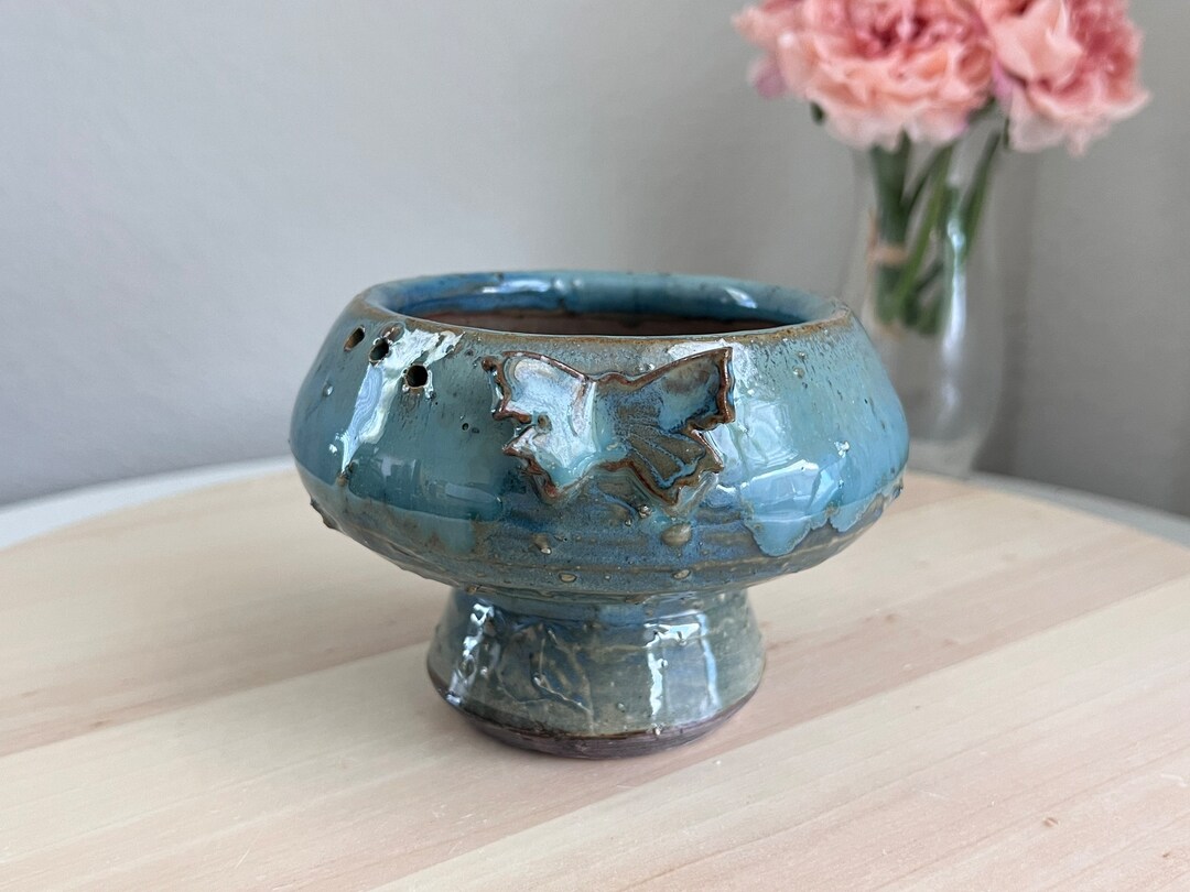 Beautiful Hand Pinched Flowerpot Ceramic Flower/succulent Pot - Etsy