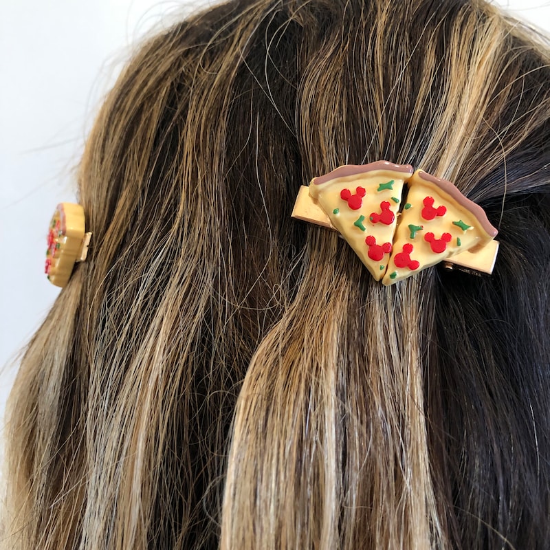 Pizza Hair Clip - Etsy