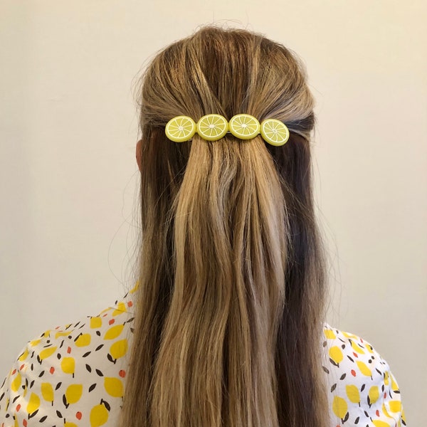 Fruit Hair Clips - Etsy