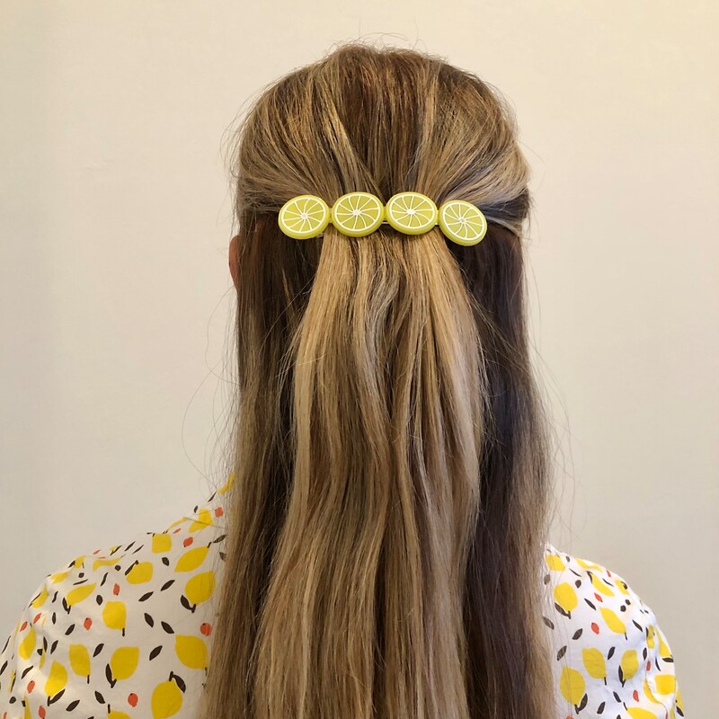 Fruit Hair Clips - Etsy