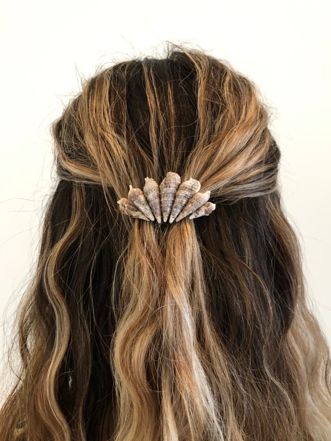 Mermaidcore Seashell Hair Clip Barrette for a Beach Lover Mermaid - Etsy