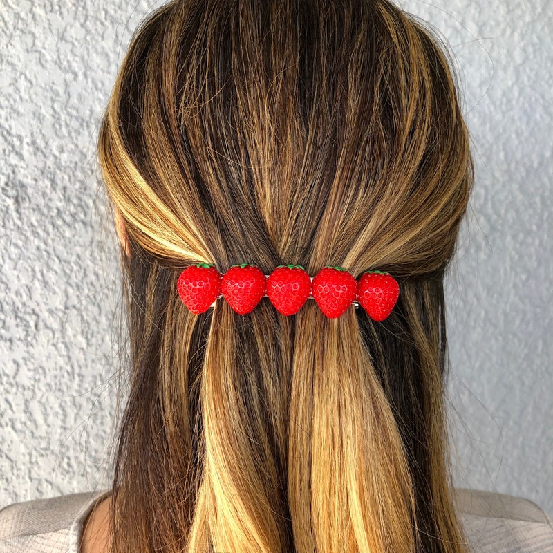 Fruit Hair Clips - Etsy