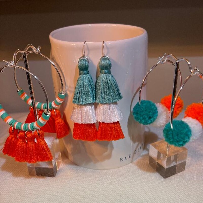 Aqua Orange White - Etsy