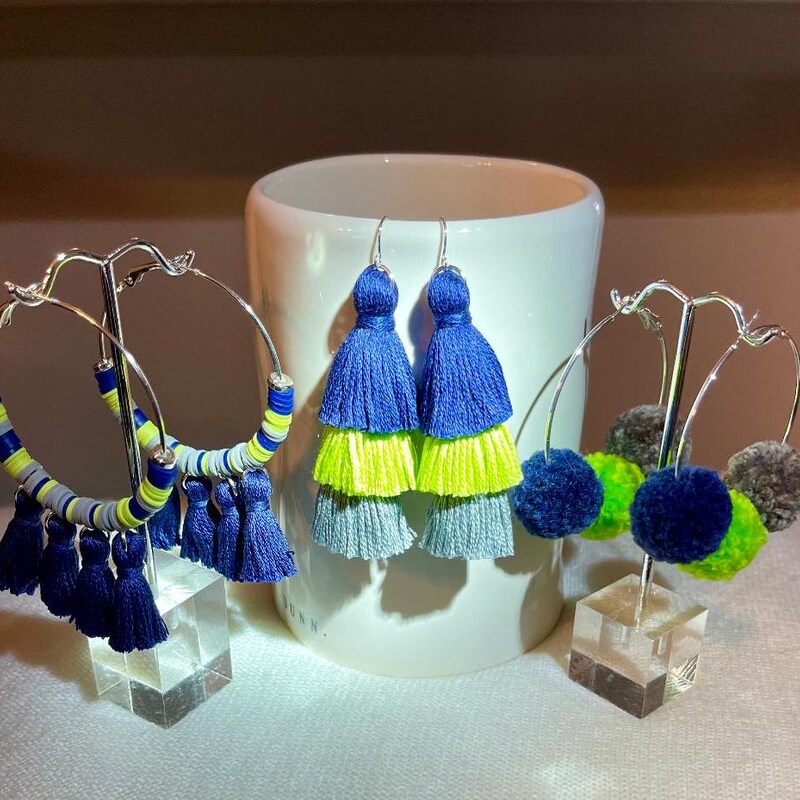 Seahawk Earrings - Etsy